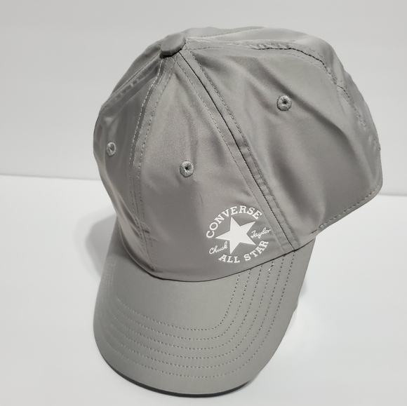 Converse | Accessories | Converse Gray Logo Hat | Poshmark
